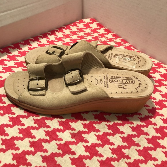 Fly Fot | Shoes | Fly Fot Suede Leather Sandals | Poshmark